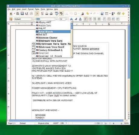 フォトレポート：SUSE Linux Enterprise Desktop 11（SLED 11） - 21/22 - ZDNET Japan