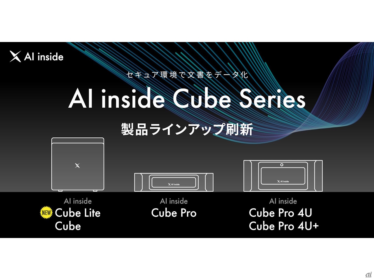 AI inside、エッジコンピューター「AI inside Cube」シリーズを刷新--小規模運用に最適なモデルを追加 - ZDNET Japan
