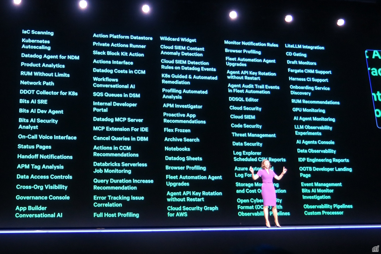 Datadog、「Bits AI」エージェントをSRE・開発・セキュリティ領域に拡張--Cursor創業者「成長支えたツール」 - (page 2) - ZDNET Japan