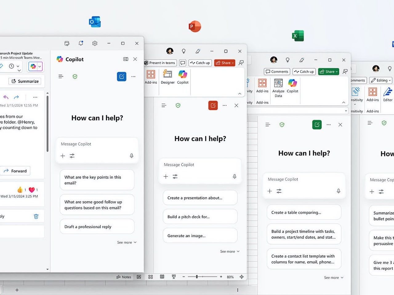「Microsoft 365」、法人向けプランで「Copilot Chat」が利用可能に - ZDNET Japan