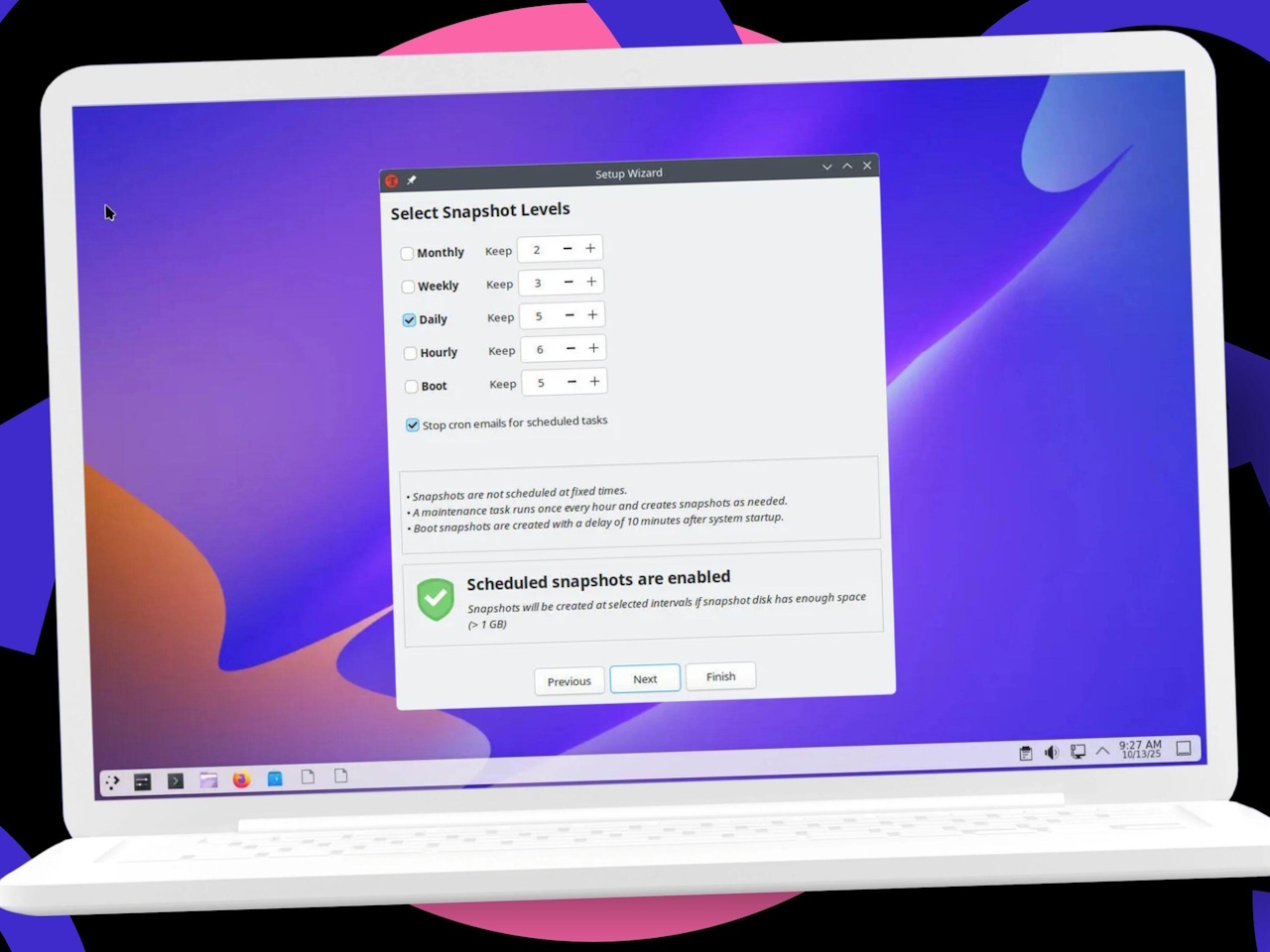 「Linux」でスナップショットを作成するには--マシンを災害から守る最も簡単な方法 - ZDNET Japan